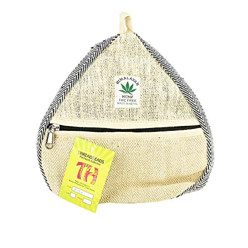 ThreadHeads Himalayan Hemp Convertible Sling Pack - 10"x17"