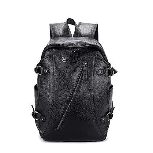 D-Studios Men’s Laptop Backpack in Synthetic Leather, Backpack for Men in Daily Uses like Work, Travel, College and School