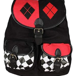 Harley Quinn Superhero Knapsack Backpack 14 by 17 inches