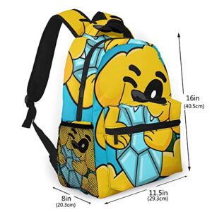 Mike-Crack Backpack School Rucksack College Bookbag Travel Backpack for College School Business Travel Bag Work