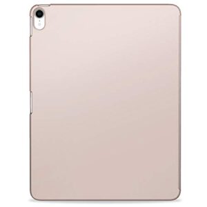 KHOMO iPad Pro 12.9 Inch Case 3rd Generation (Released 2018) - Dual Rose Gold Super Slim Cover with Rubberized Back and Smart Feature