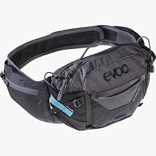 Evoc, Hip Pack Pro, Hydration Bag, Volume: 3L, Bladder: Not inlcuded, Black/Carbon Grey