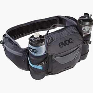 Evoc, Hip Pack Pro, Hydration Bag, Volume: 3L, Bladder: Not inlcuded, Black/Carbon Grey