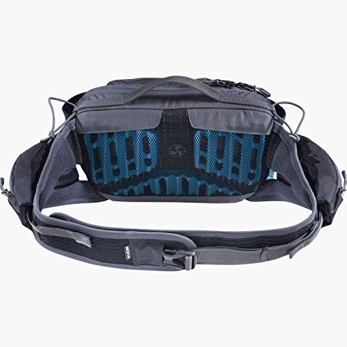 Evoc, Hip Pack Pro, Hydration Bag, Volume: 3L, Bladder: Not inlcuded, Black/Carbon Grey