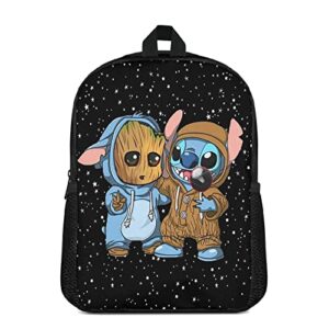 anime backpack print cartoon casual backpack high capacity multifunction travel backpacks