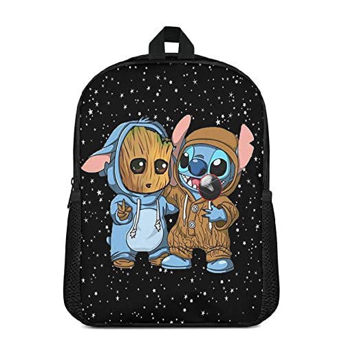 Anime Backpack Print Cartoon Casual Backpack High Capacity Multifunction Travel Backpacks