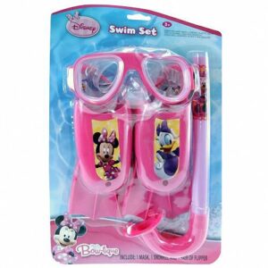 swim set – disney – minnie mouse – on blister card 3 pc