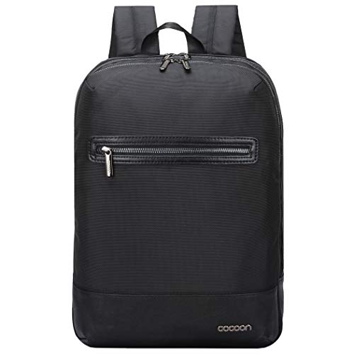 Cocoon MCP3425BK Buena Vista 16" Slim Backpack with Built-in Grid-IT! Accessory Organizer (Black)