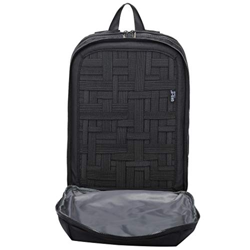 Cocoon MCP3425BK Buena Vista 16" Slim Backpack with Built-in Grid-IT! Accessory Organizer (Black)