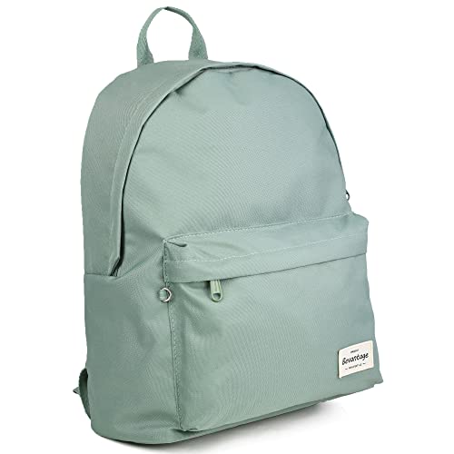 Bevantage Classic Backpack College School Bookbag Water Resistant Casual Daypack Travel Laptop Backpack for Men and Women (Green2)