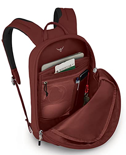 Osprey Arcane Small Laptop Backpack, Acorn Red