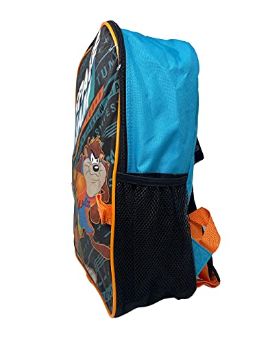 Space Jam Deluxe Full Size 16 Inch Backpack with Detachable Lunch Bag