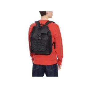 Coach Sullivan Backpack In Signature Canvas (QB/Black/Charcoal)