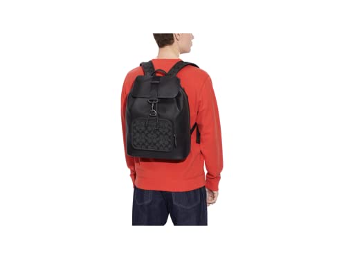 Coach Sullivan Backpack In Signature Canvas (QB/Black/Charcoal)