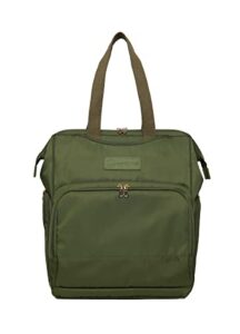 sarah wells norah breast pump backpack (olive)