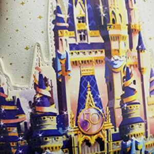 Theme Parks Disney Parks 50th Anniversary Celebration Designer Castle Backpack, Medium