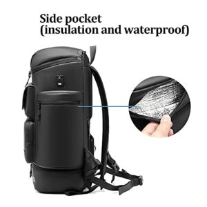 NC Men large capacity travel backpack ,50L waterproof hiking trekking Backpack With separate shoe bag ,17 inch Business Laptop Backpack