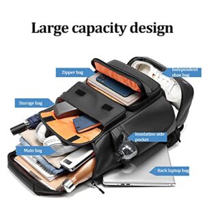 NC Men large capacity travel backpack ,50L waterproof hiking trekking Backpack With separate shoe bag ,17 inch Business Laptop Backpack