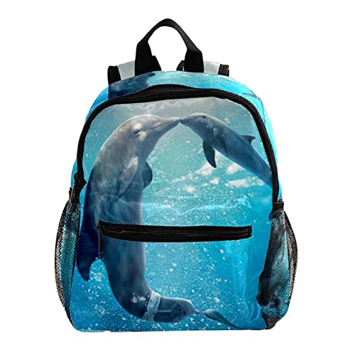 Cute Fashion Mini Backpack Pack Bag Love Dolphins