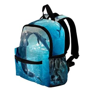 Cute Fashion Mini Backpack Pack Bag Love Dolphins