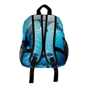 Cute Fashion Mini Backpack Pack Bag Love Dolphins