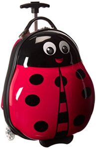 heys travel tots lady bug kid’s luggage, lady bug