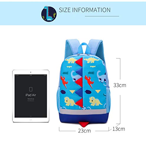 Bansusu 3D Dinosaur Pattern Girls Boys Small Backpack Bookbag Mini Casual Daypack