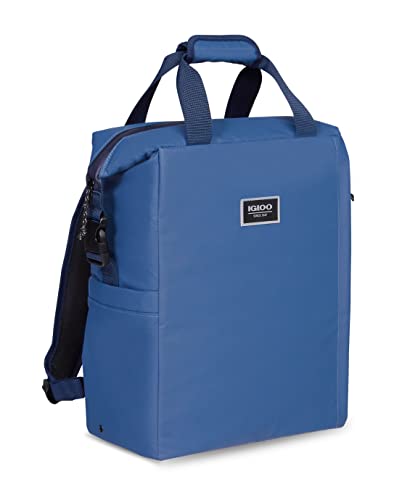 Igloo South Coast Blue Frost Snapdown 24-Can Backpack