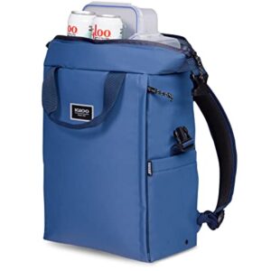 Igloo South Coast Blue Frost Snapdown 24-Can Backpack