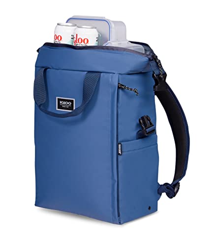 Igloo South Coast Blue Frost Snapdown 24-Can Backpack