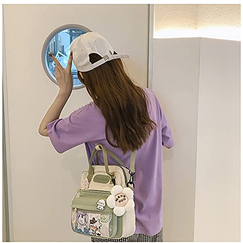 Sunny Fanny OU Cute Backpacks. Japanese Anime Kawaii Backpack School Functional Travel Waterproof Bookbag Laptop Bag…