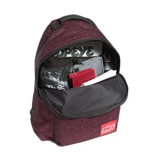 Manhattan Portage Midnight Big Apple Backpack (Md), Burgundy