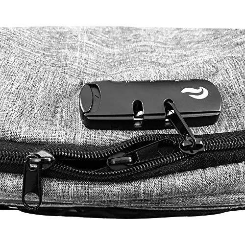 Skunk Sling Smell Proof Bag w/Combo Lock (Black)