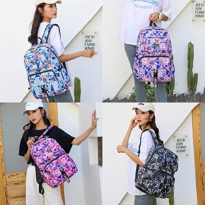 Geometric Prints Primary Kids Backpack, Elemetary Students Bookbag Teens Schoolbag, Knapsack for Girls