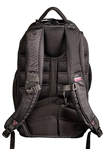 Concealed Backpack Holster for Men and Women, American Rebel Large Freedom Concealed Carry Backpack (Black/Orange Trim, Large)