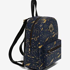 Harry Potter Navy & Gold Quidditch Mini Backpack