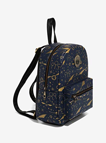 Harry Potter Navy & Gold Quidditch Mini Backpack