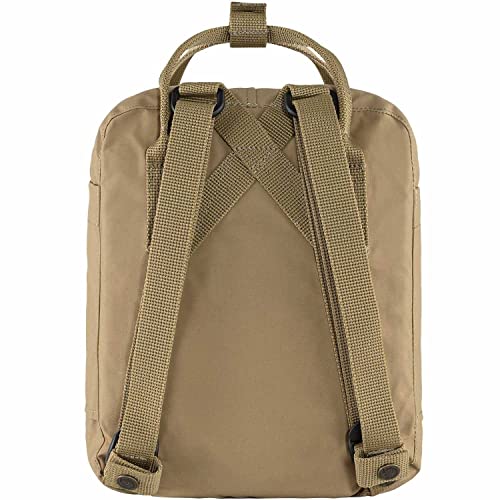 Fjallraven Women's Kanken Mini Backpack, Clay, Green, One Size