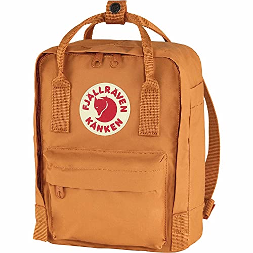 Fjallraven Women's Kanken Mini Backpack, Clay, Green, One Size