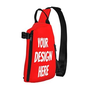 custom crossbody chest bag custom crossbody backpack your own add your design sport shoulder crossbody bag customized gifts customized gifts personalized photo gifts custom gifts for men,black-3