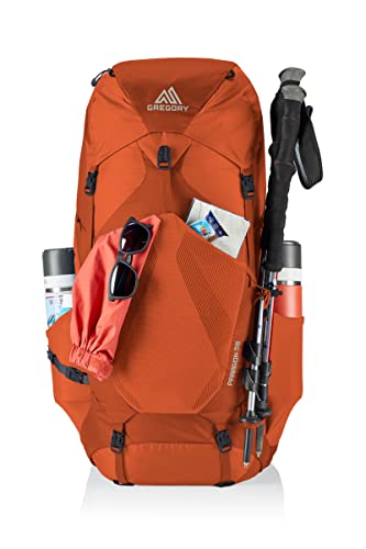 Gregory Mountain Products Paragon 58 Backpacking Backpack, Ferrous Orange, Medium/Large