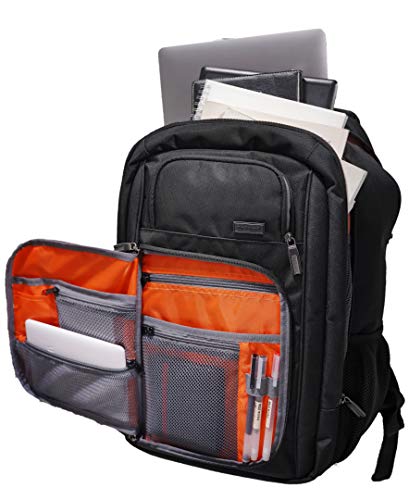 Rockland Professional USB Laptop Backpack, Black, Large