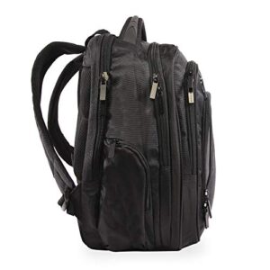 Perry Ellis M160 Business Laptop Backpack, Black, One Size