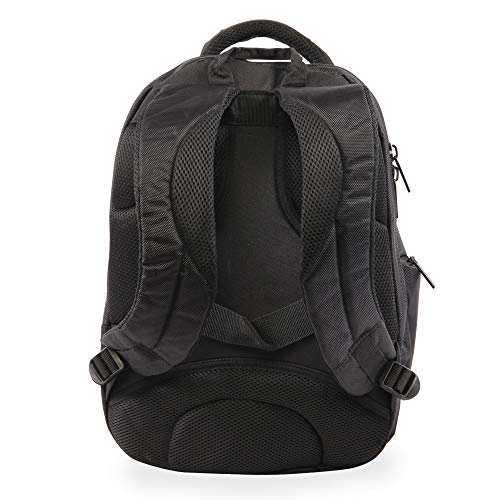 Perry Ellis M160 Business Laptop Backpack, Black, One Size