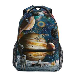 galaxy space astronaut backpack school bookbag daypack for boys girls 2021589