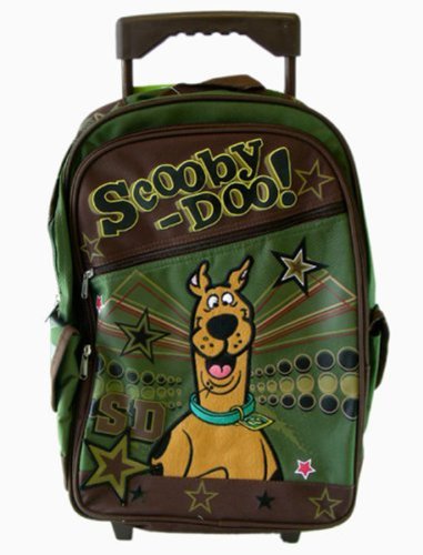 Scooby Doo Large Rolling Backpack - Super Star