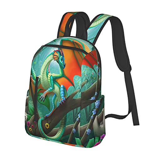 Travel Laptop Anime ​casual Backpack Camping Cyclingo Outdoor Activitie Daily Life Bag 14.6”X10.2”X4.9”Medium-Size