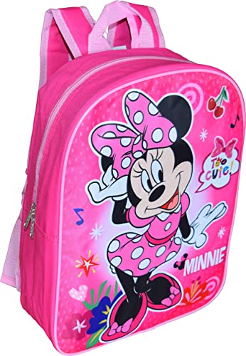 Ruz Minnie Mouse Girl's 15" Backpack (Pink)