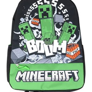 Minecraft Creeper Boom Backpack Bookbag