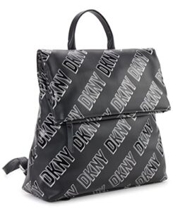 dkny tilly backpack, blk/wht